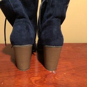 Missoni for Target | Shoes | Blue Faux Suede Lace Up Heels | Poshmark